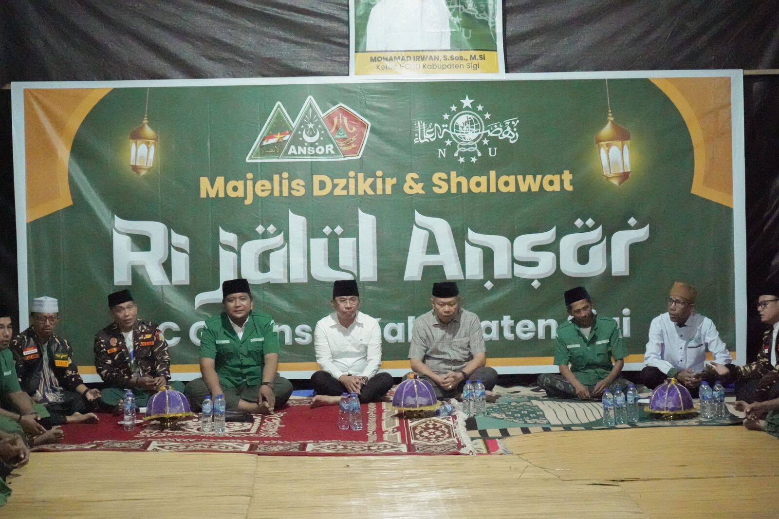 Rizal Intjenae Hadiri Acara Sholawat Rijalul GP Ansor, Komitmen Bangun ...